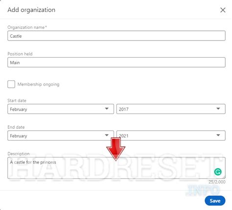 How To Add Organization To Linkedin HardReset Info