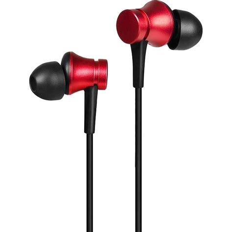 Fone De Ouvido Xiaomi Basic Mi Earphones Vermelho Mundomax