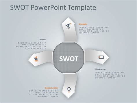 Steps Arrows SWOT PowerPoint Powerpoint Templates Powerpoint Presentation Slides Templates