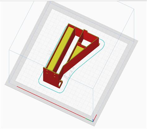 Ran A Print And Got A Weird Gcode Mistake Used Cura To Slice I Spit The Gcode Back Into Cura