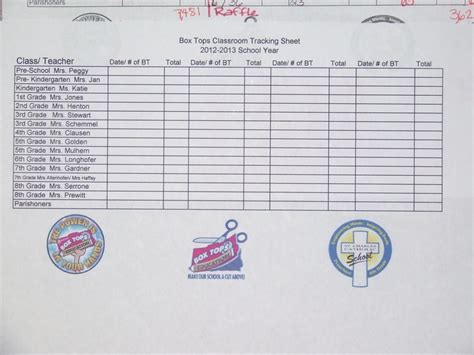 The Classroom Tracking Sheet I Designed To Help Me Keep Track Of How
