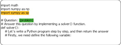 PoT Prompt Comparing To The Original Prompt From We Add Import Download Scientific