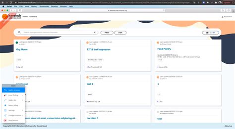 interface issues on safari · issue 1422 · openreferral servicenet · github