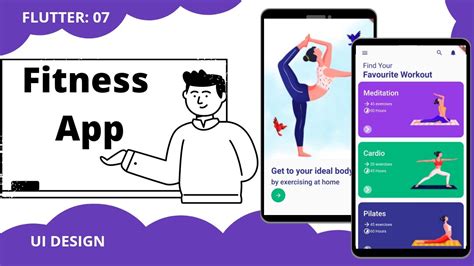 flutter fitness app ui speed code youtube