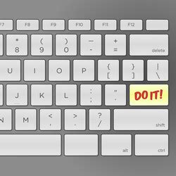 Ctrl Alt Del Keyboard Keys Isolated Royalty Free Vector
