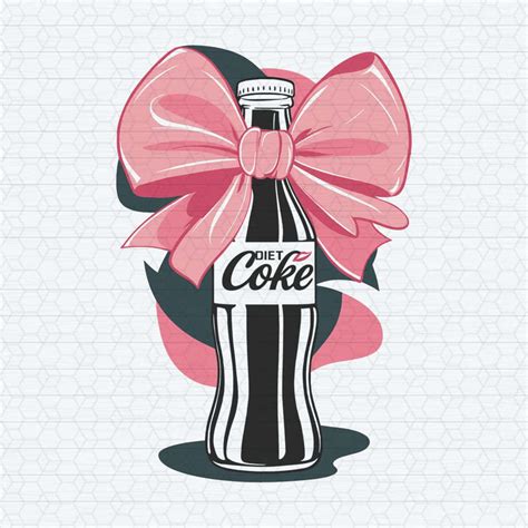 Coquette Diet Coke Pink Bow Diet Coke Svg Inspire Uplift