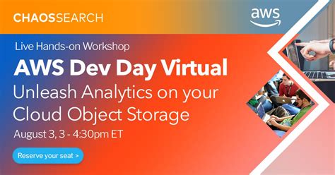 Chaossearch On Linkedin Devday Aws Datacloud Datacloudplatform