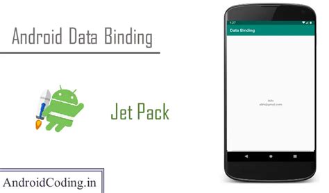 Android Databinding Library Java Jet Pack