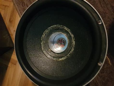 Subwoofer Only Works When The Cone Is Pressed Down DIYMobileAudio Com Car Stereo Forum