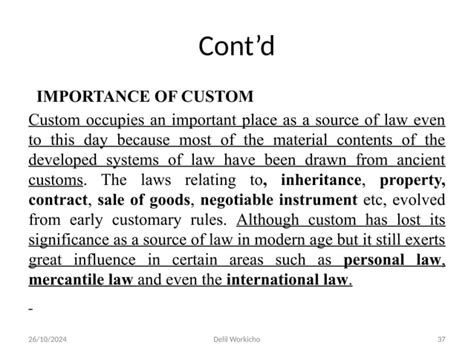 Introduction To Law Lecture Notes Unit 1 7 Pptx