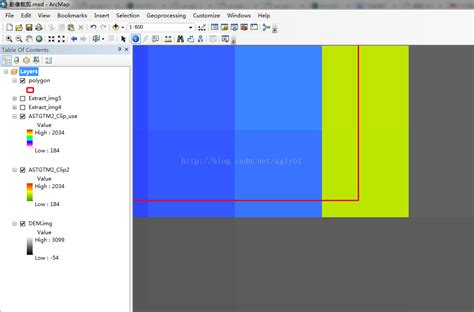 Arcgis栅格裁剪 裁剪前后的栅arcgis栅格裁剪工具英文 Csdn博客