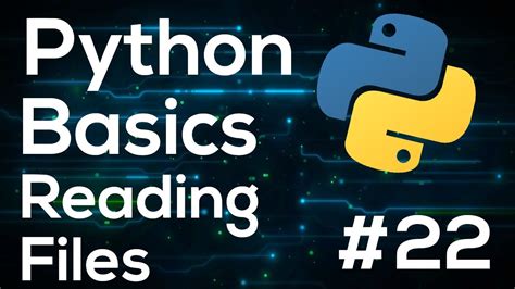 Reading Files Python Programming Basics For Beginners