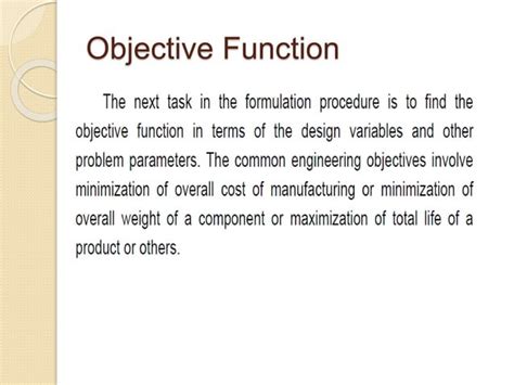 Introduction To Optimization PPTX