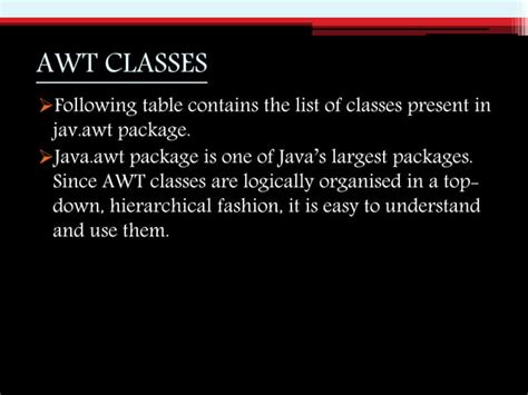 Introductio To Abstract Window Toolkit Awt Ppt