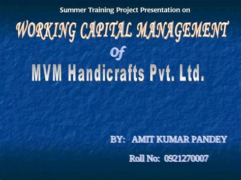 Amit Pandey Ppt