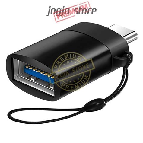 Jual Konektor USB A Female To USB Type C OTG Adapter Konverter USB To Type C 5GB S Speed