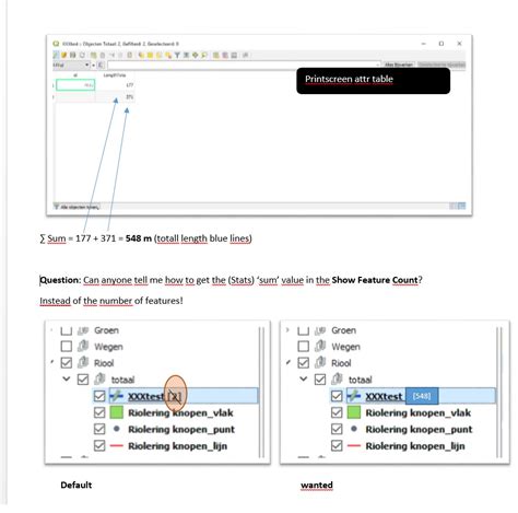 Qgis Manipulate The Value Within Show Feature Count Geographic