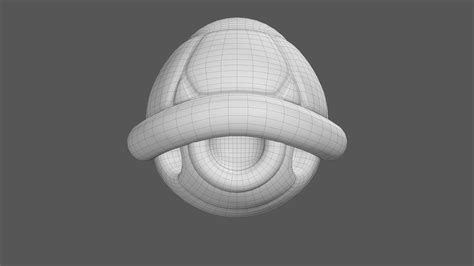 Mario Bros Koopa Shell Green Cinematic 3d Model Turbosquid 2059829