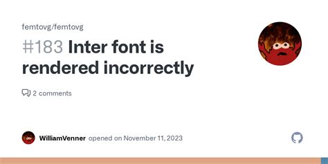 Inter Font Is Rendered Incorrectly · Issue 183 · Femtovgfemtovg · Github