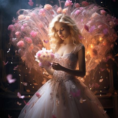 Premium Photo Beautiful Romantic Girl