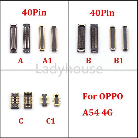 2pcs New Lcd Display Fpc Connector Usb Charger Charging Contact Plug
