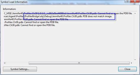 디버깅 기술 33 pdb symbol 로드 오류 cannot find or open the pdb file