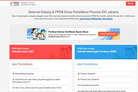 Cara Daftar Ppdb Online Jakarta 2024 Pilih Sekolah Di Ppdb Jakarta Go Id