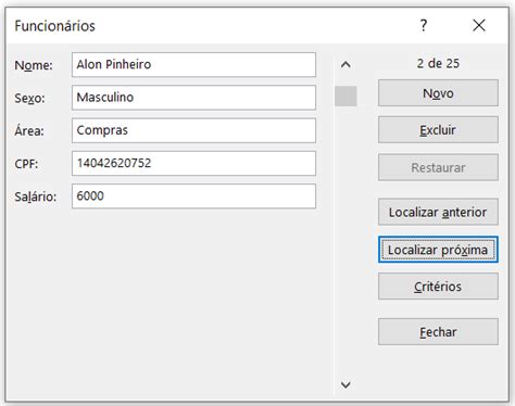 Formulário De Cadastro No Excel Com E Sem Macros