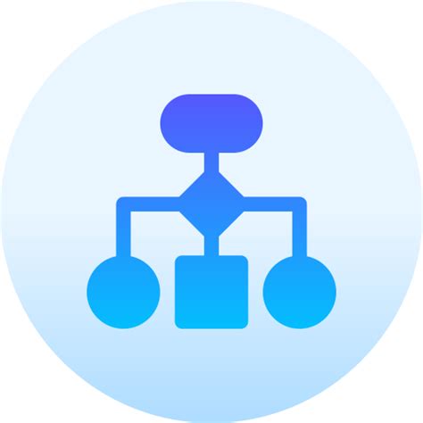 Algorithm Basic Gradient Circular Icon Algorithm Basic Gradient Circular Icon
