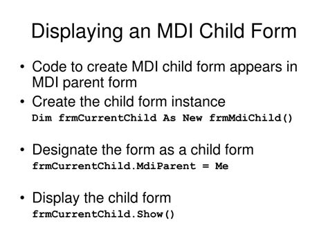 Ppt Multiple Document Interface Mdi Application Powerpoint Presentation Id4259416