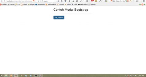 Tutorial Bootstrap Modal Yellowwebid