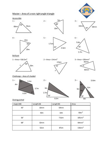Pyth Trig And Further Trig Including 3d Questions And Answers Teaching Resources