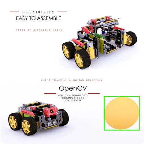 Adeept Awr 4wd Wifi Smart Robot Car Kit For Raspberry Pi Robotshop