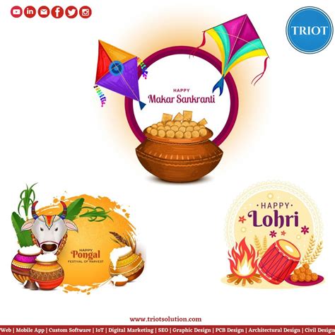 Triot Solutions On Linkedin Sankranti Makarsankranti Festival India Lohri Kites