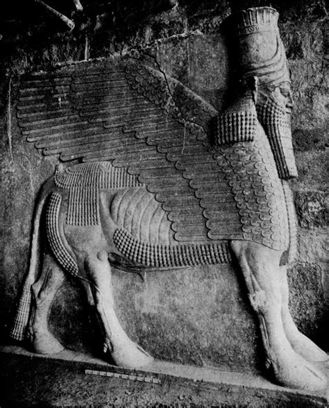 Museum Of Lost Objects The Winged Bull Of Nineveh Bbc News