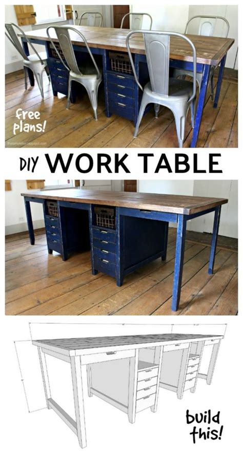 DIY Multipurpose Work Table Jaime Costiglio