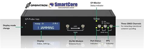 Sistema Identificação De Jamming E Spoofing Gnss Gp Probe Tge2