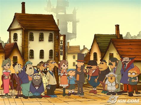 Professor Layton And The Curious Village Wallpaper By Thegeesfan On