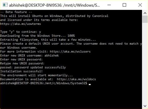 Install Linux Bash Shell On Windows 10 CornerViu