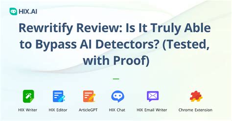 Rewritify Review Is It Truly Able To Bypass Ai Detectors Tested