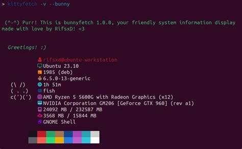 Kittyfetch A Fast And Minimal Fetch Tool I Made In C Runixporn