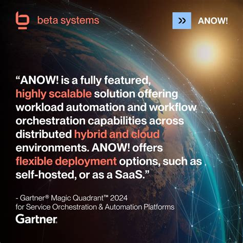 Beta Systems Software On Linkedin Anow Betasystems Automation