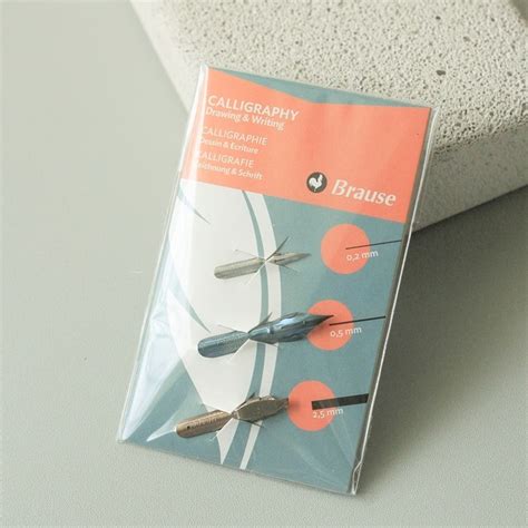 Jual Brause Set 3 Nib Drawing Writing Mata Pena Kaligrafi Calligraphy Lettering Shopee Indonesia