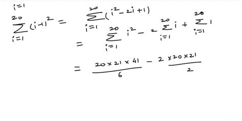 solved use the properties of summation and the summation formulas