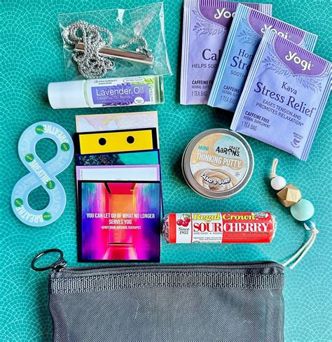Coping Skills Kit Your On The Go Mental Wellness Kit Curated By A Licensed Therapist Stress