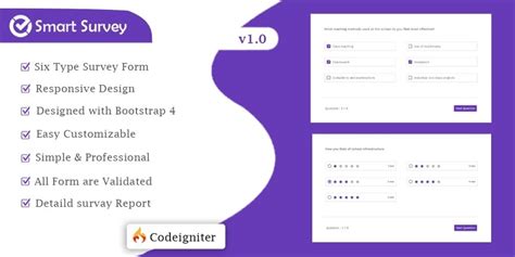 Smart Survey Survey Php Script By Smarteye Codester