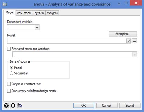 Two Way Anova In Stata Step By Step Procedure Including Testing Of