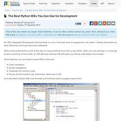 IDE Python Programming Language Pearltrees