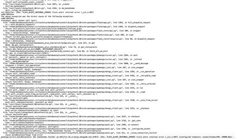 MongoDB Not Connecting With Pymongo Giving This Error Errno 54
