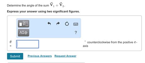 Solved Vector V1 Is 6 9 Units Long And Points Along The